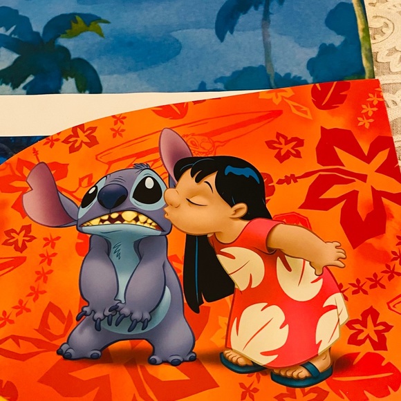 Disney | Other | Exclusive Lilo And Stitch Lithograph Portfolio Set ...